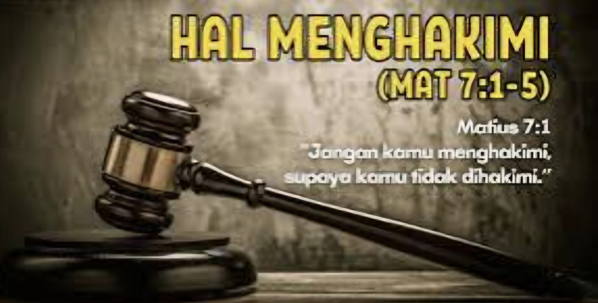 Renungan Harian: Keluarkanlah dahulu balok dari matamu - KOMSOS ...