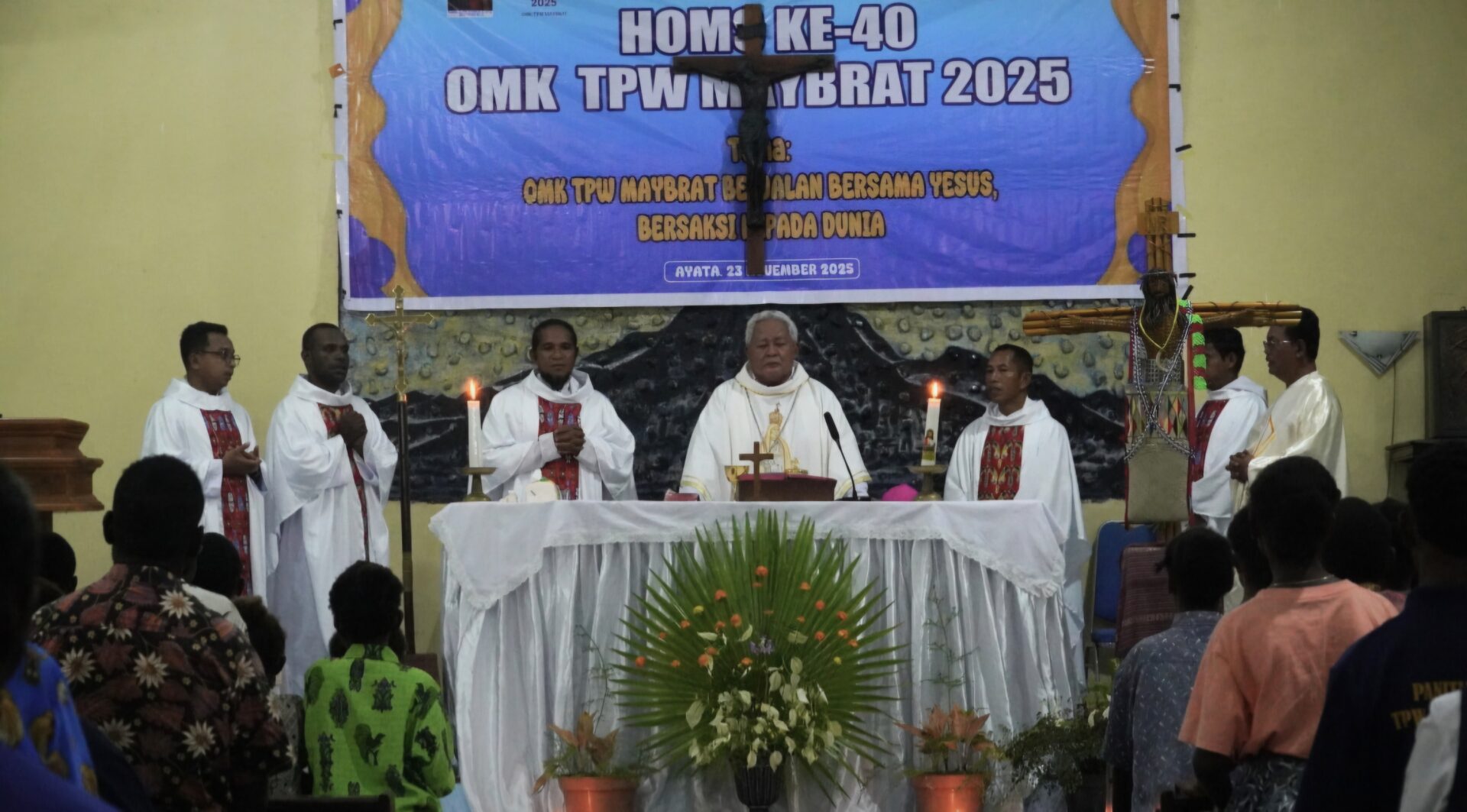 USKUP MANOKWARI–SORONG BUKA HOMS KE-40 TPW MAYBRAT DI PAROKI SANTO ...